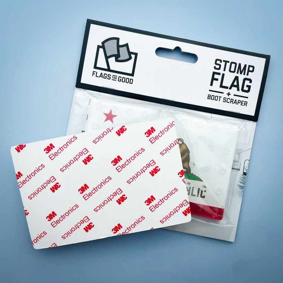 California Flag Snowboard Stomp Pad | $1 Donated to POW – Flags For Good