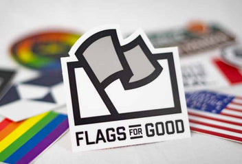 Progress Pride Sticker – Flags For Good