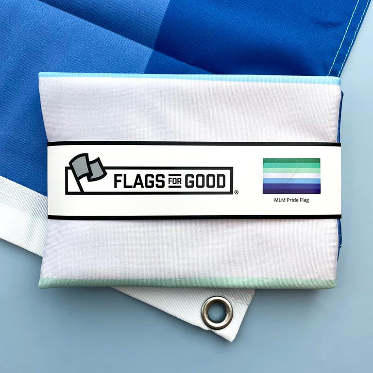 MLM (LGBT) Pride Flag | Men Loving Men Pride | Flags for Good