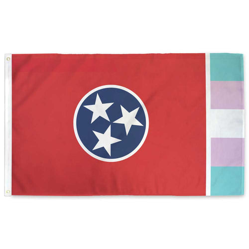 Tennessee Transgender Pride Flag | $1 Donated to LGBTQ+ Organizations