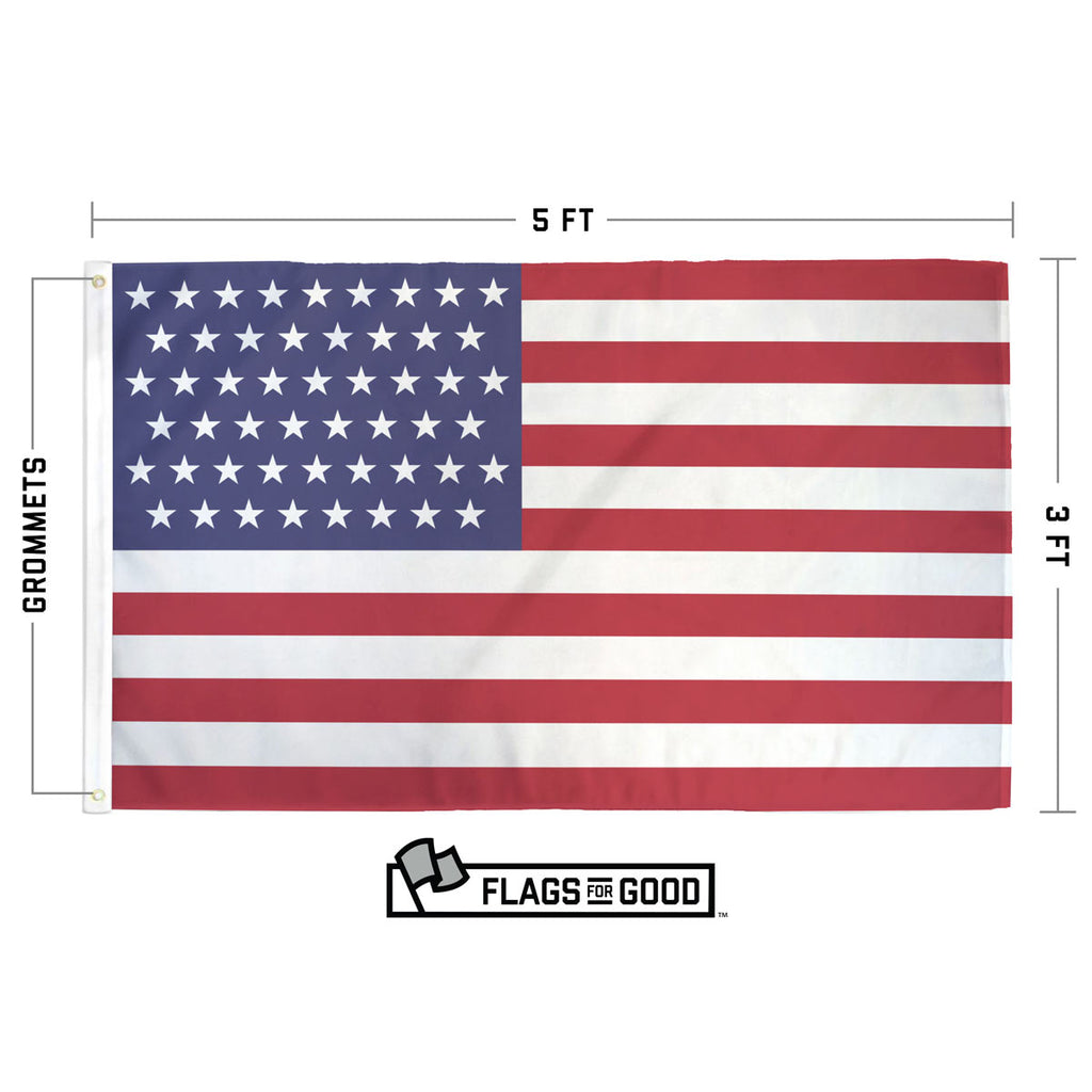 51 Star U.S. Flag | DC Statehood | 3ft x 5ft Nylon Flag – Flags For Good