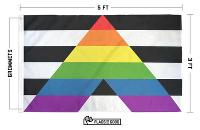 LGBTQ Ally Flag | $1 Donated | Flags For Good