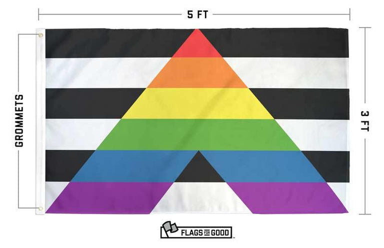 LGBTQ Ally Flag | $1 Donated | Flags For Good
