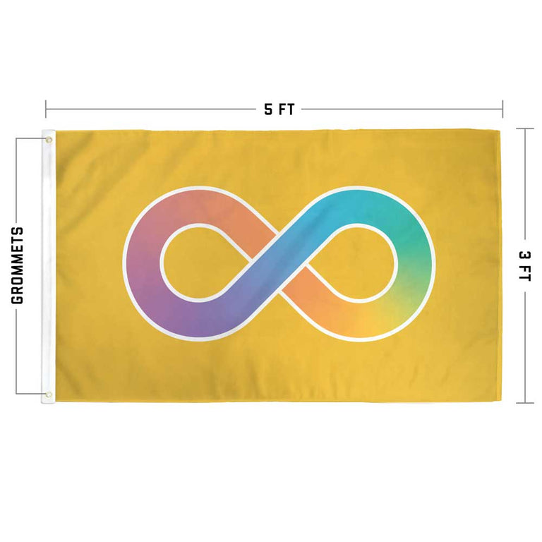 Autistic Pride Flag | $1 Donated With Every Flag Sold – Flags For Good