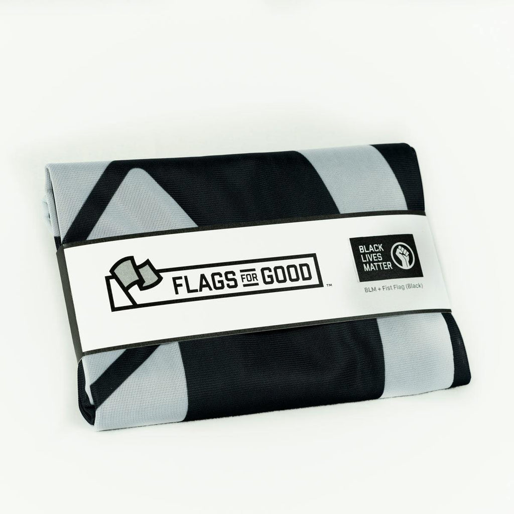Black Lives Matter + BLM Fist Flag | $1 Donated to Black Organizations ...