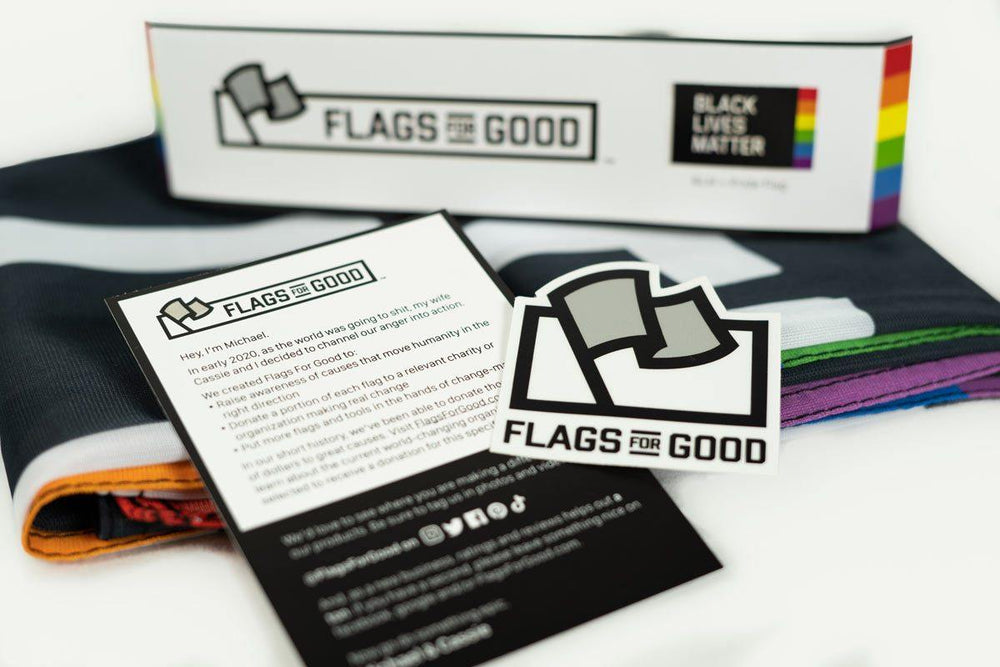 BLM Pride Flags | Black Lives Matter + Pride | Flags For Good