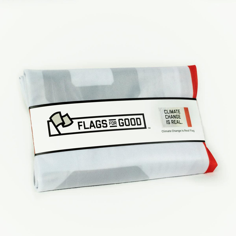 Climate Change Is Real Flag | Bold Environmental Flags | Flags For Good