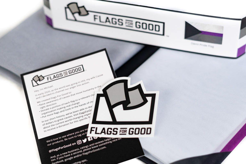 Demisexual Pride Flag | Demi Pride Flag | Flags for Good
