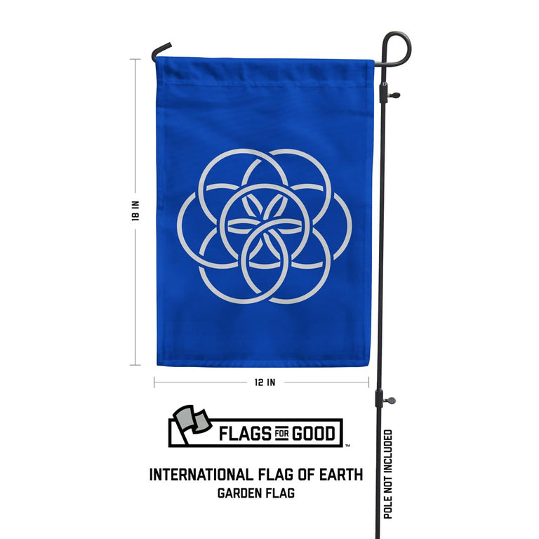 International Flag of Planet Earth Garden Flag – Flags For Good