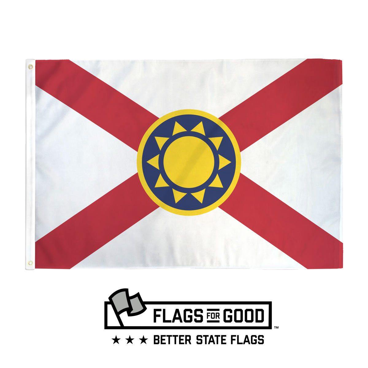 Florida "Sunshine" Flag - Better State Flags