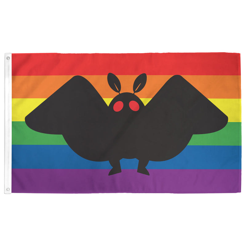 Mothman Pride Flag | LGBTQ+ Rainbow Flags | Flags For Good