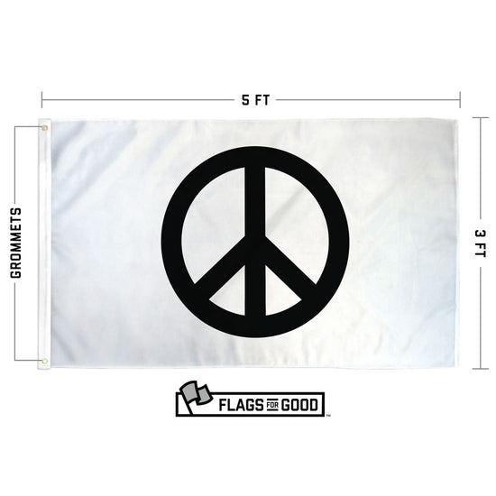 Peace Sign Flag | $1 Donated | Flags For Good