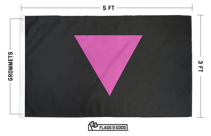 Pink Triangle LGBT Pride Flag | Flags For Good