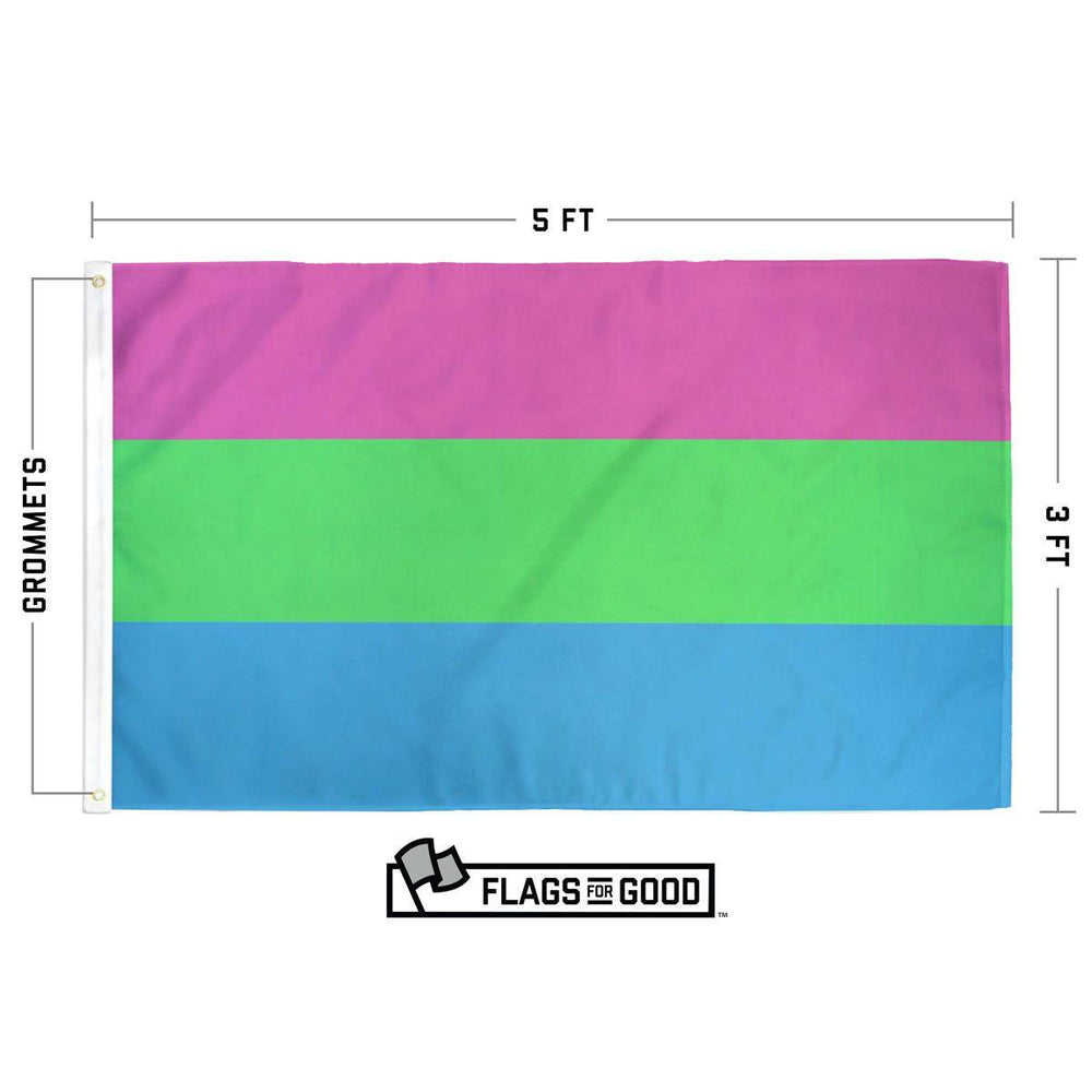 Polysexual Pride Flag | Poly Flag | Flags For Good