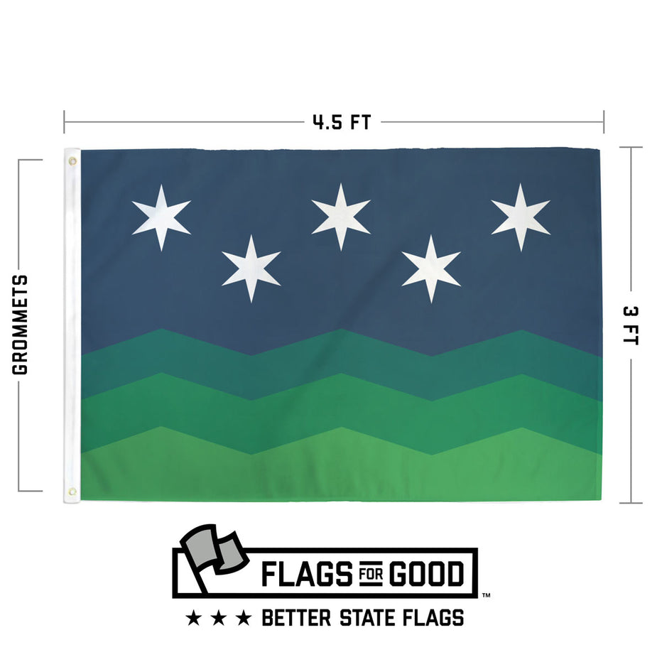 Washington Flag - Better State Flags – Flags For Good