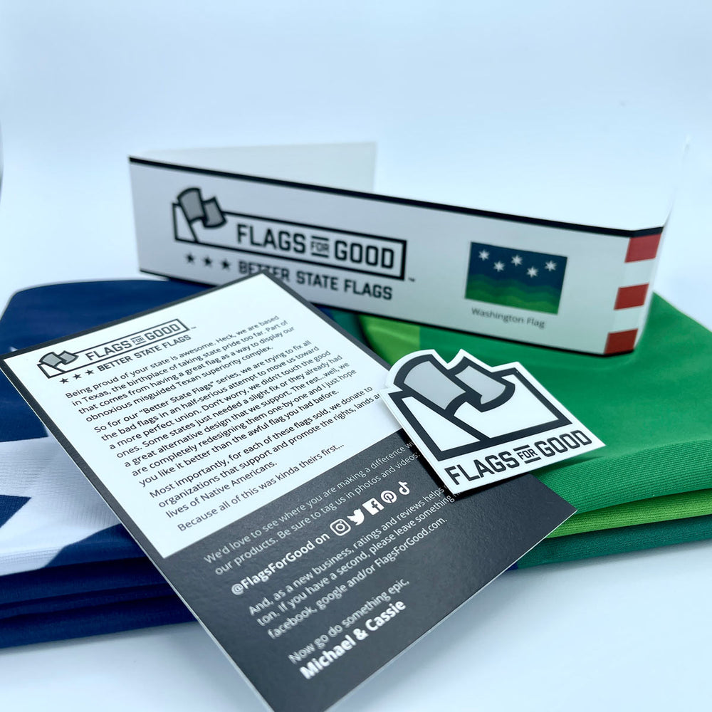Washington State Flag Redesign | WA Flags for Sale | Flags For Good