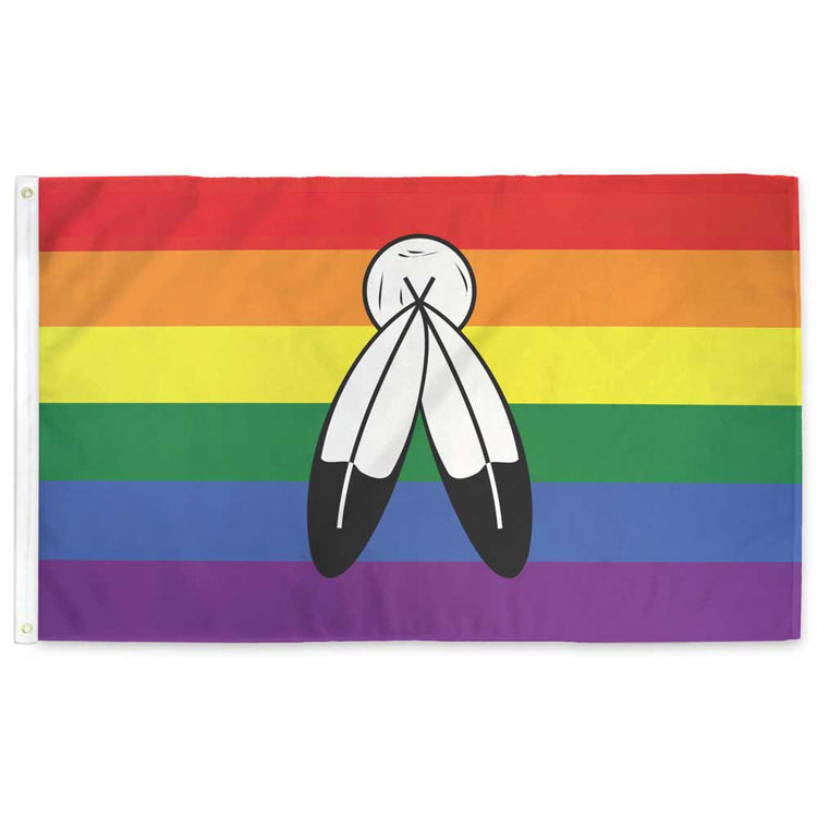 Two Spirit Flag | Indigenous LGBTQ+ Pride Flag | Flags For Good